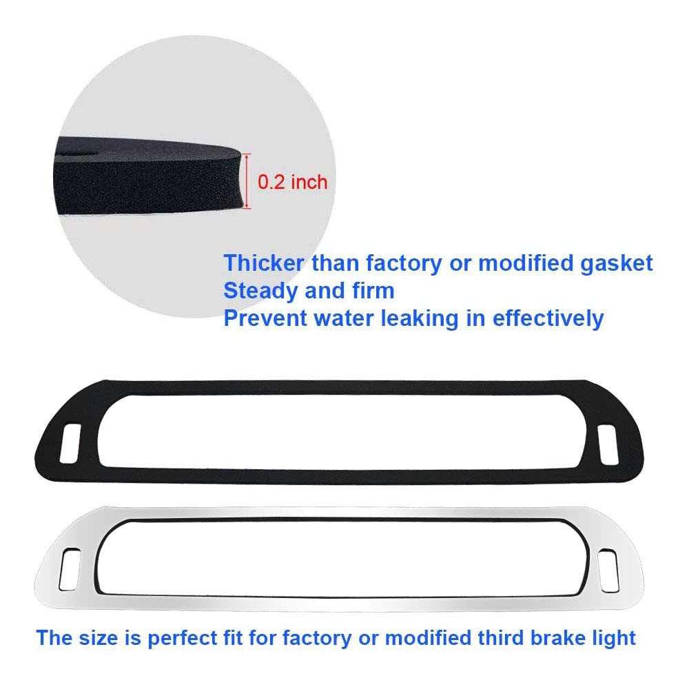 Snapklik.com : MOFORKIT 3rd Third Brake Light Seal Gasket Compatible