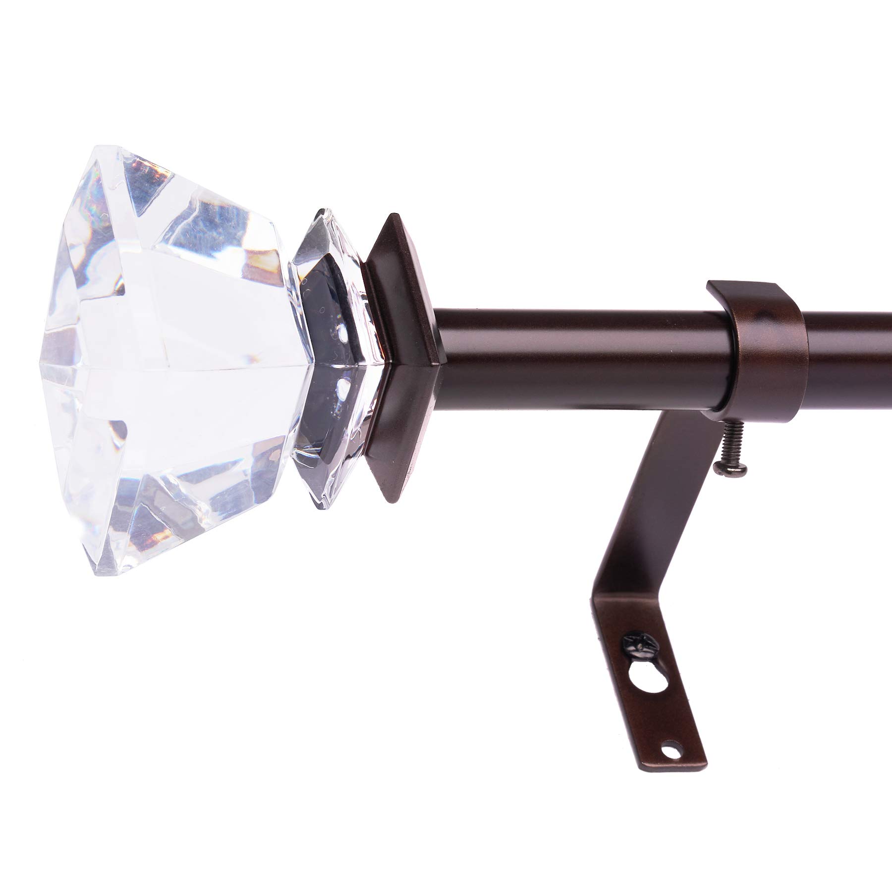 Amazon.com: Window Curtain Rod, Window Treatment Rod Set, 28 to 48 Inch ...