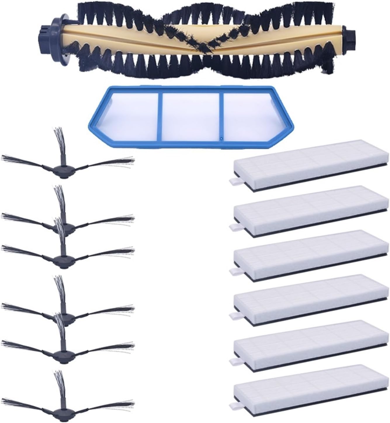 Amazon.com: Main Brush Filter for Side Brush HEPA Kit for Replacement ...