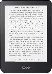 Kobo Clara 2E - Eco-Friendly E-Reader with Glare-Free Display