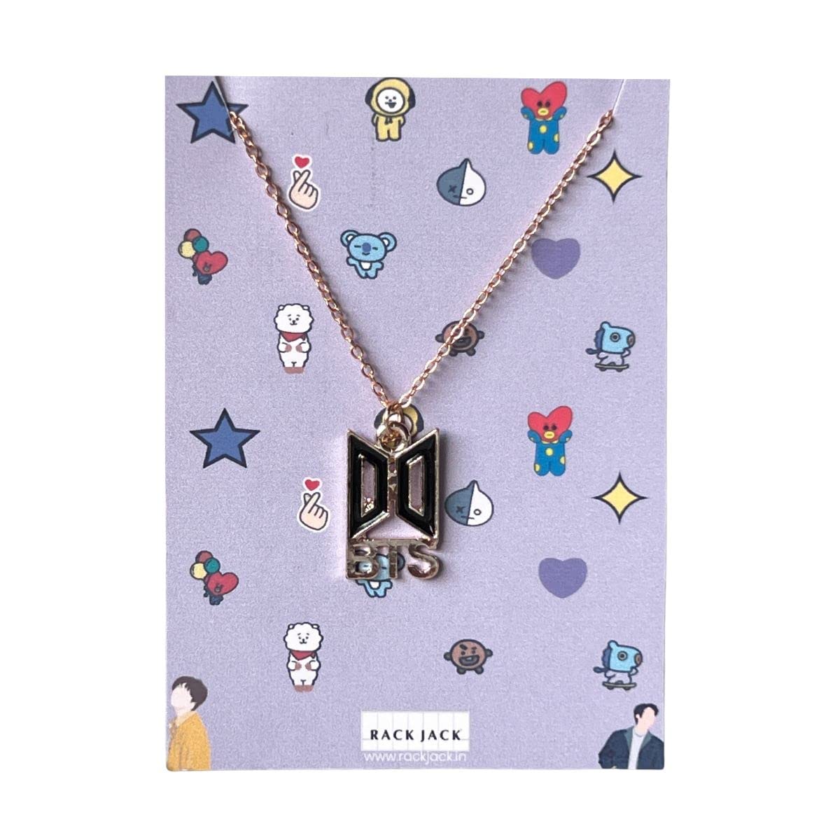 Buy Rack Jack BTS for Girls Army Bangtan KPOP Jung Kook Charm Pendant ...