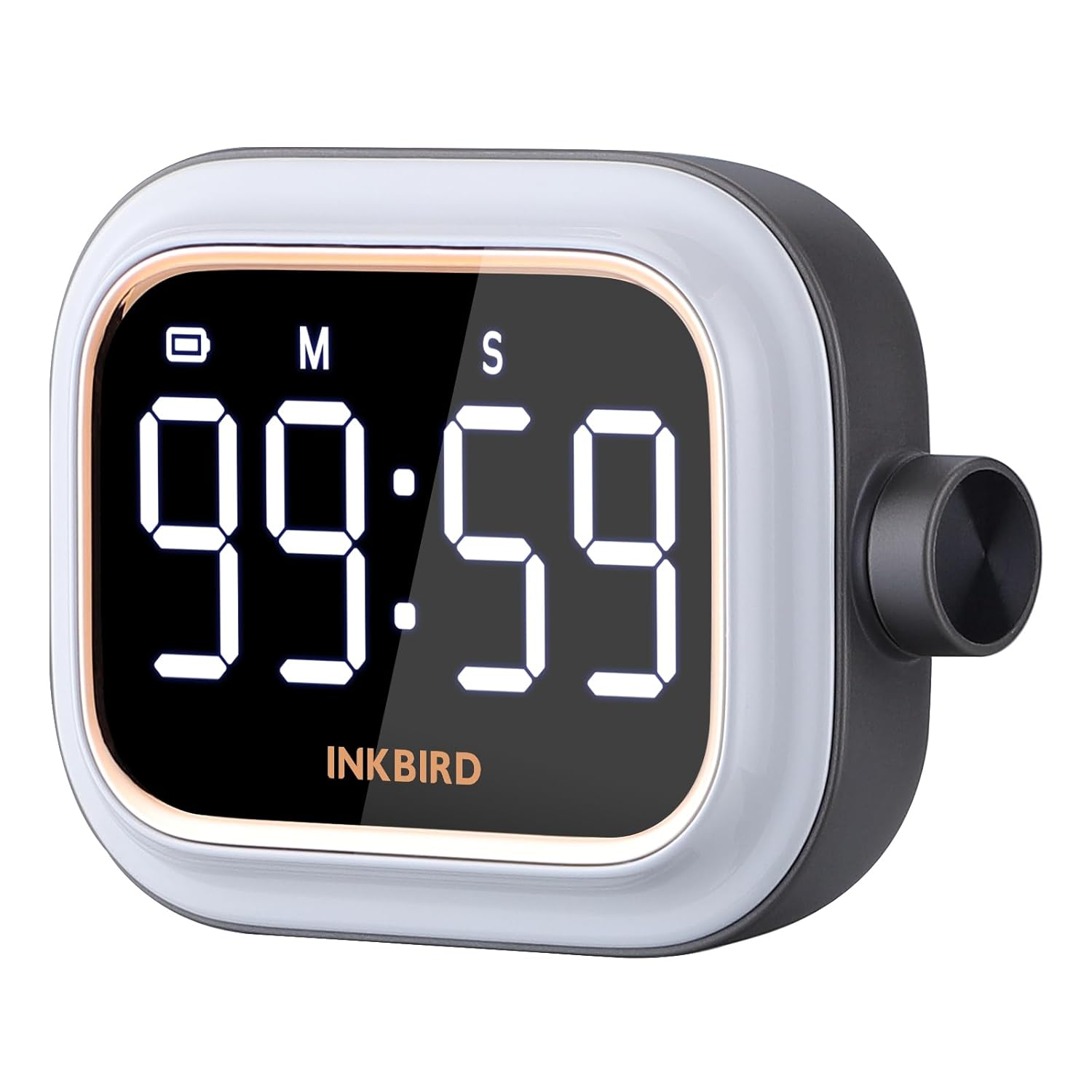 INKBIRD Visual Magnetic Timer with LED Backlit Display with ...