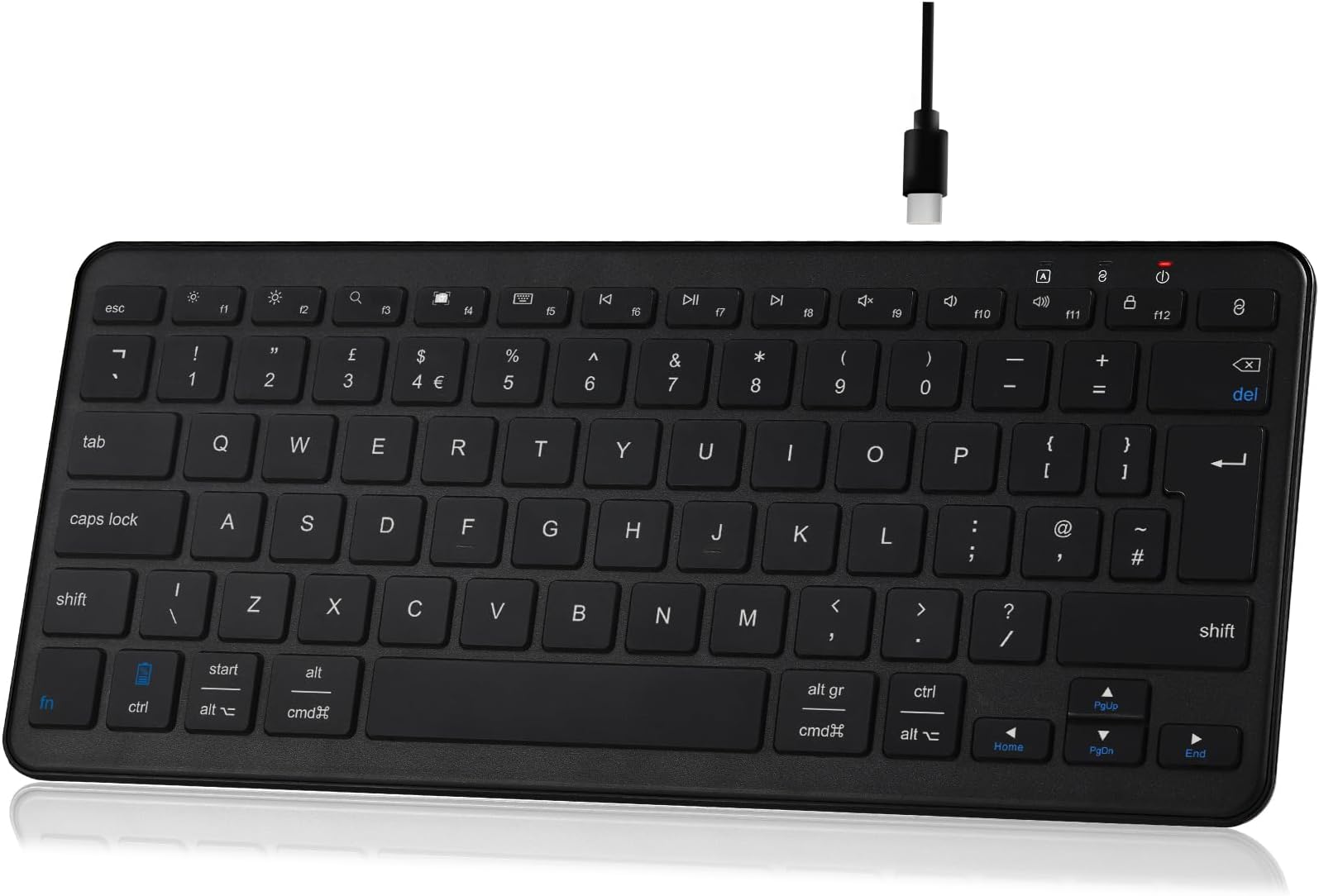 Targus Compact Multimedia - Keyboard - USB - UK - black : Amazon.co.uk ...