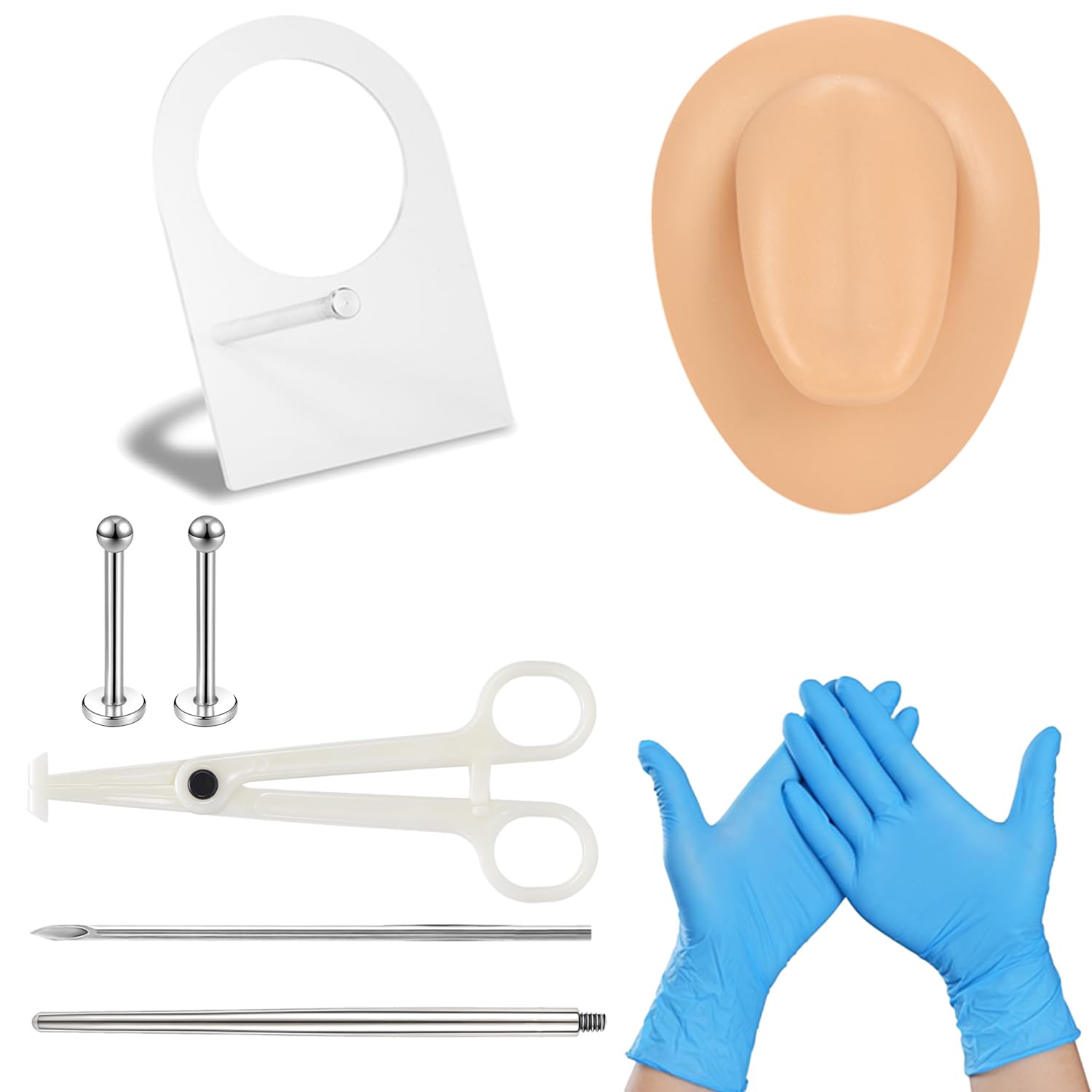 Buy 6ixGosh Soft Silicone Body Parts Model Elegant DIY Body Piercing ...