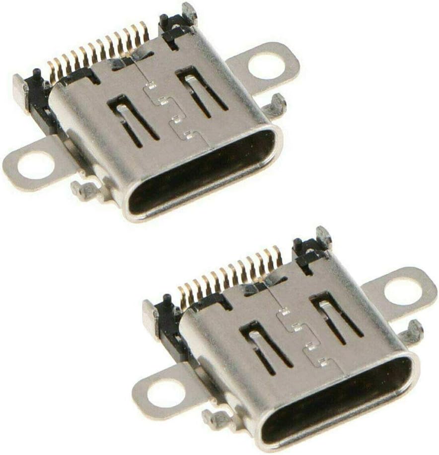 Amazon.com: SuperTerrific Charging Port for Nintendo Switch USB Type C ...