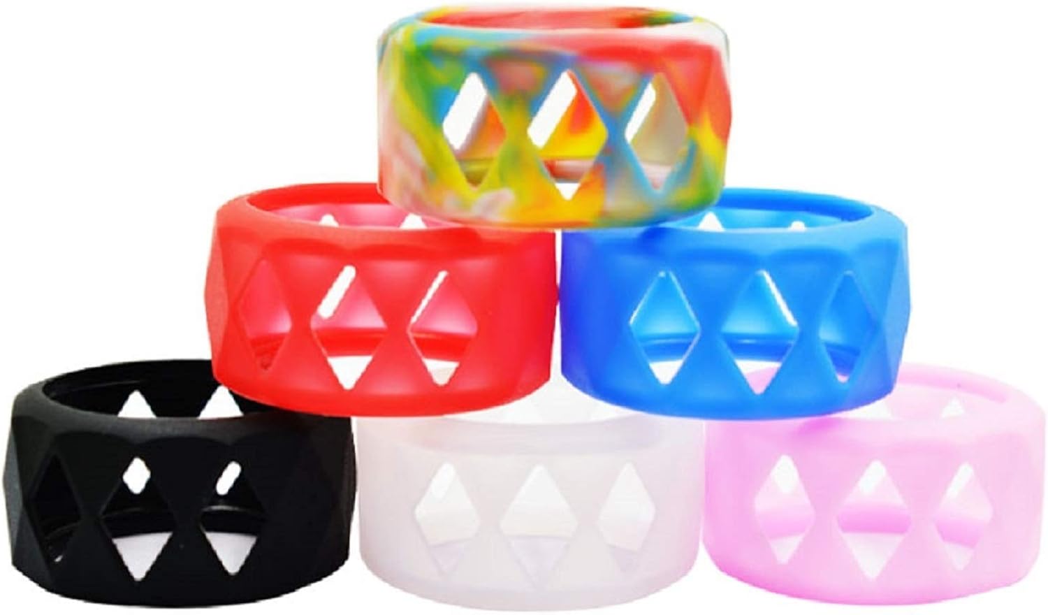 Silikon Vape Ringe Silikon Anti-Rutsch-Gummibänder für 25 x 17 mm Smok ...