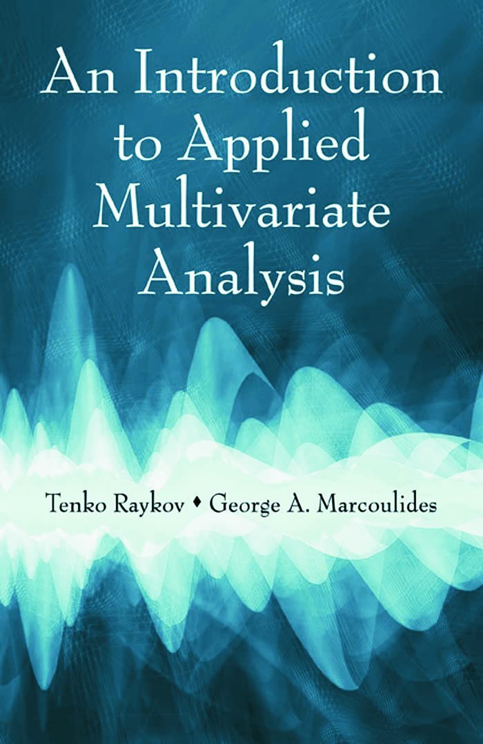 Snapklik.com : An Introduction To Applied Multivariate Analysis