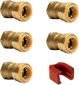 Amazon.com: QuickFitting 3/4 x 3/4 inch FNPT Adapter | Patented Design ...