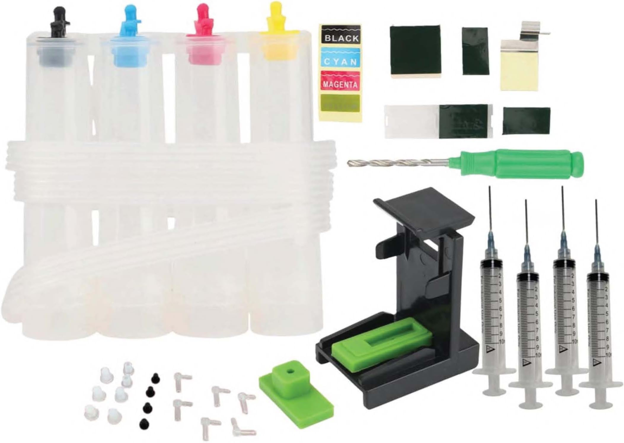 VERENA Refill Ink Universal for Use in CISS Tanks for HP and Canon ...