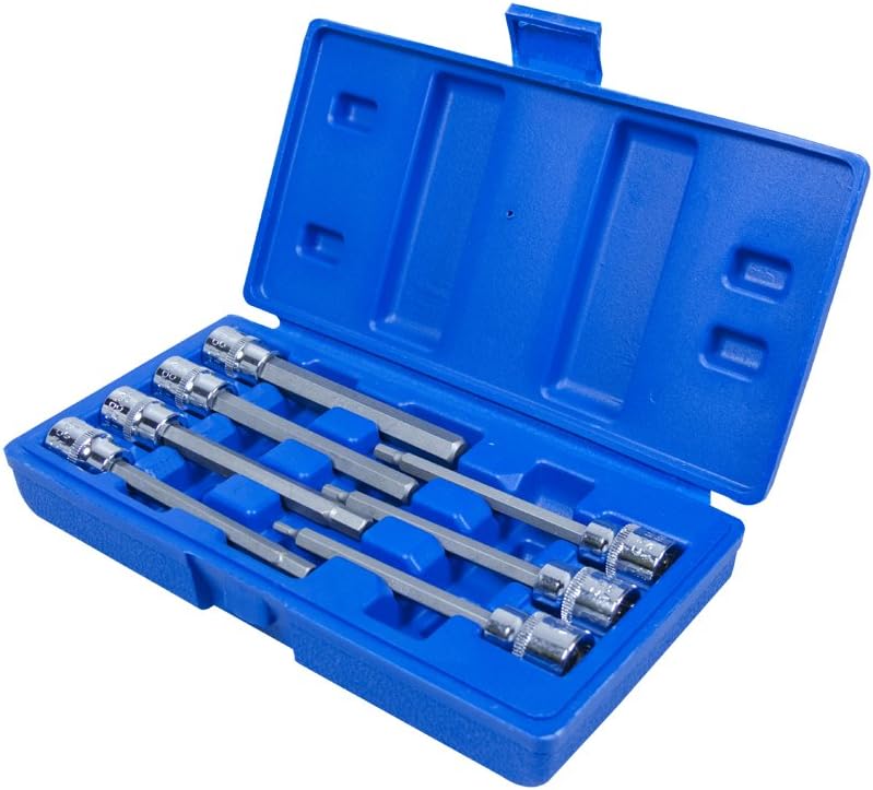 3/8" Drive Metric Extra Long Allen Hex Key Ball Ended Sockets 3mm ...