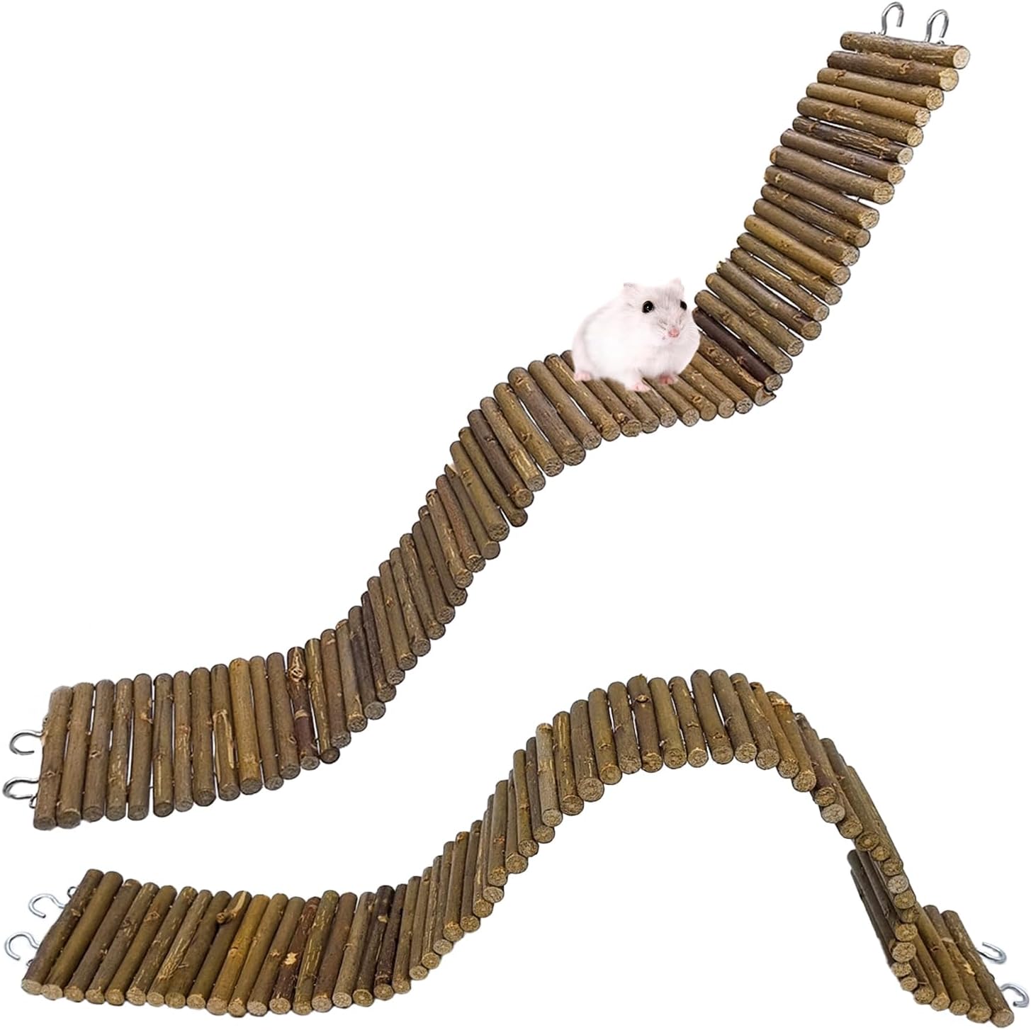Amazon.com : Rat Bendy Long Suspension Bridges Hamster Climbing Ladder ...