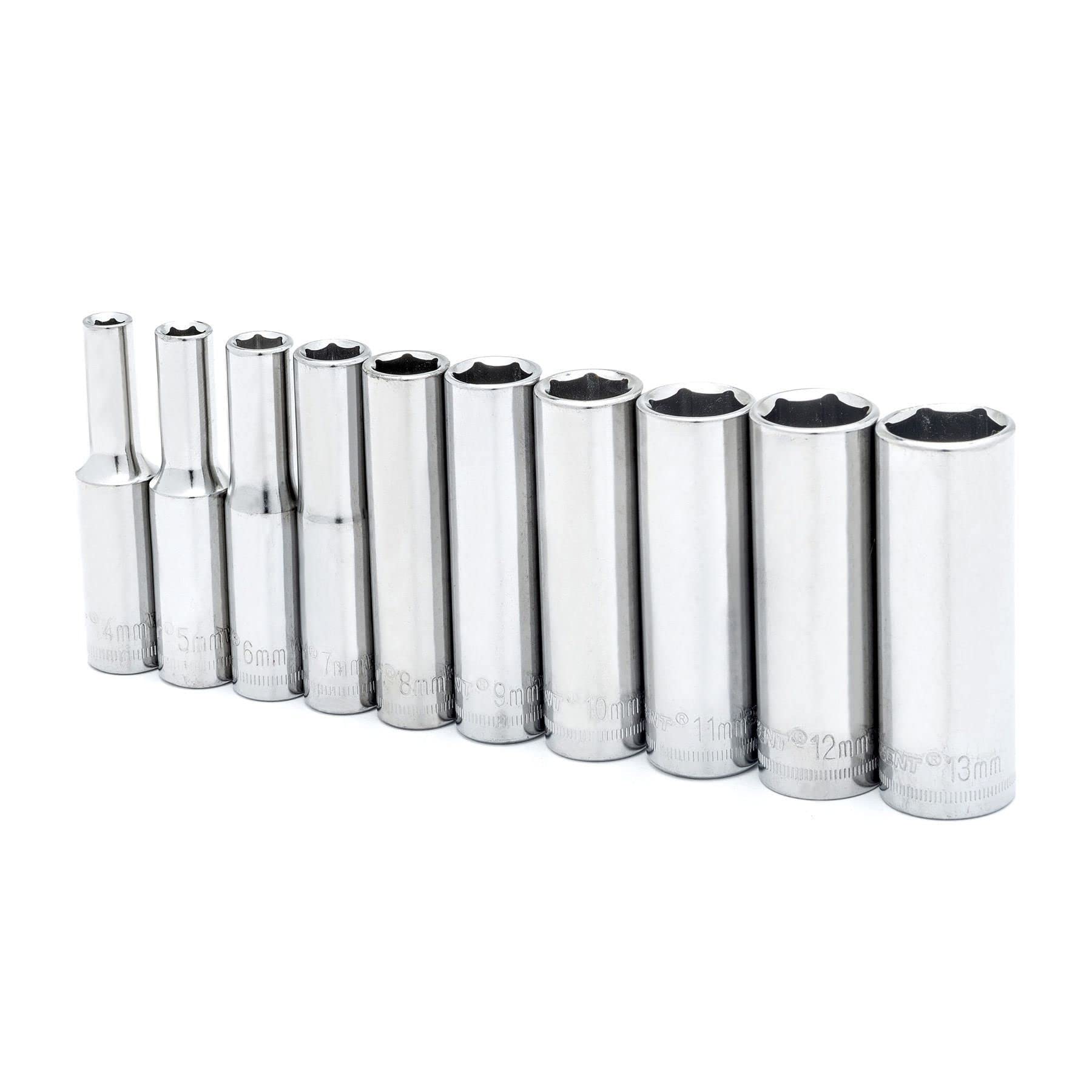 Crescent 10 Pc.1/4" Drive 6 Point Standard SAE Socket Set - CSAS8N並行輸入 ...