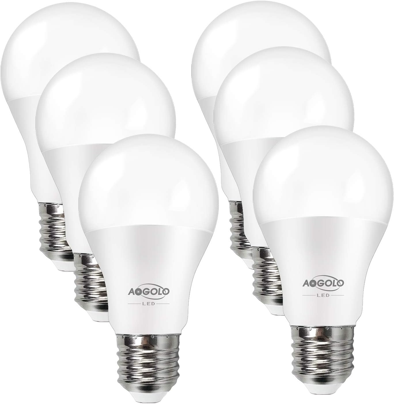 A19 9W LED Light Bulb, 60 Watt Equivalent, 810LM, Daylight White, 4200 ...