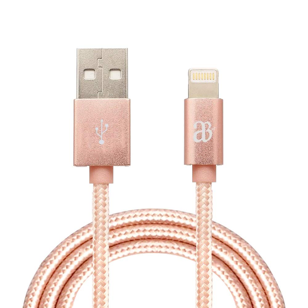 iPhone Fast Charger Cable Braided MFI Lightning 1M USB Lead Compatible ...