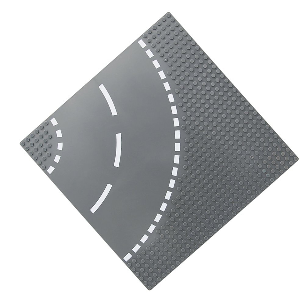 Snapklik.com : Feleph Classic Road Base Plates, City Street Curve Road ...
