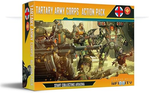 Amazon.com: Infinity: Ariadna Action Pack - Unpainted Miniature by ...