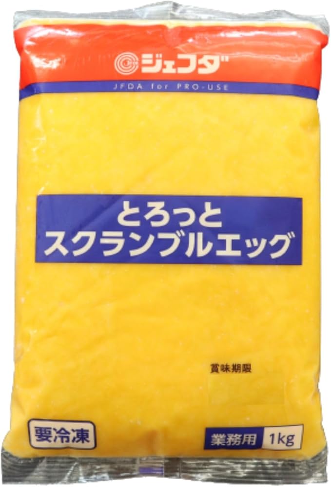 Amazon | JFDA とろっと スクランブル エッグ 1Kg 冷凍食品 | JFDA | 冷凍惣菜 通販