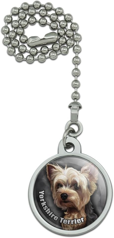 GRAPHICS & MORE Yorkshire Terrier Yorkie Dog Pet Ceiling Fan and Light ...