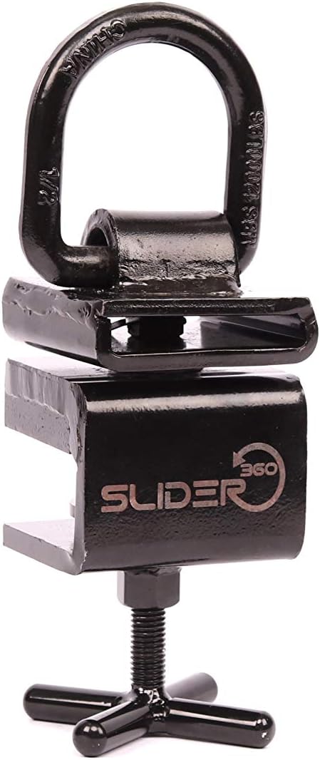 Amazon.com: Slider360 - Angle Iron Swivel D-Ring Attachment (No Welding ...