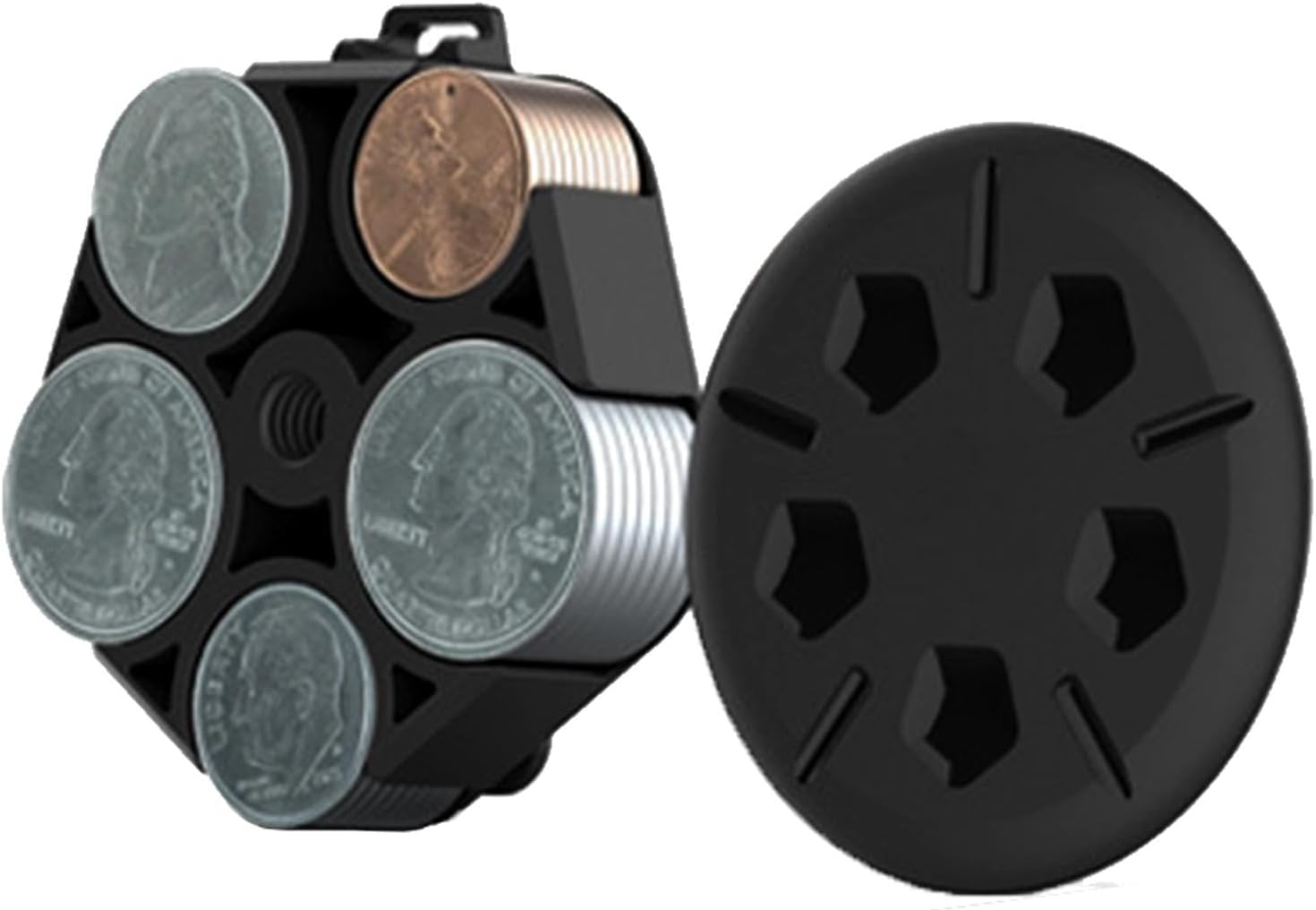 Portable Change Coin Holder | Pocket Coin Storage Case Change Dispenser ...