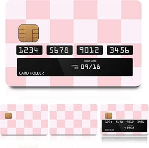 Amazon.com : AYBELWG Credit Card Stickers, Removable Slim Debit Card ...