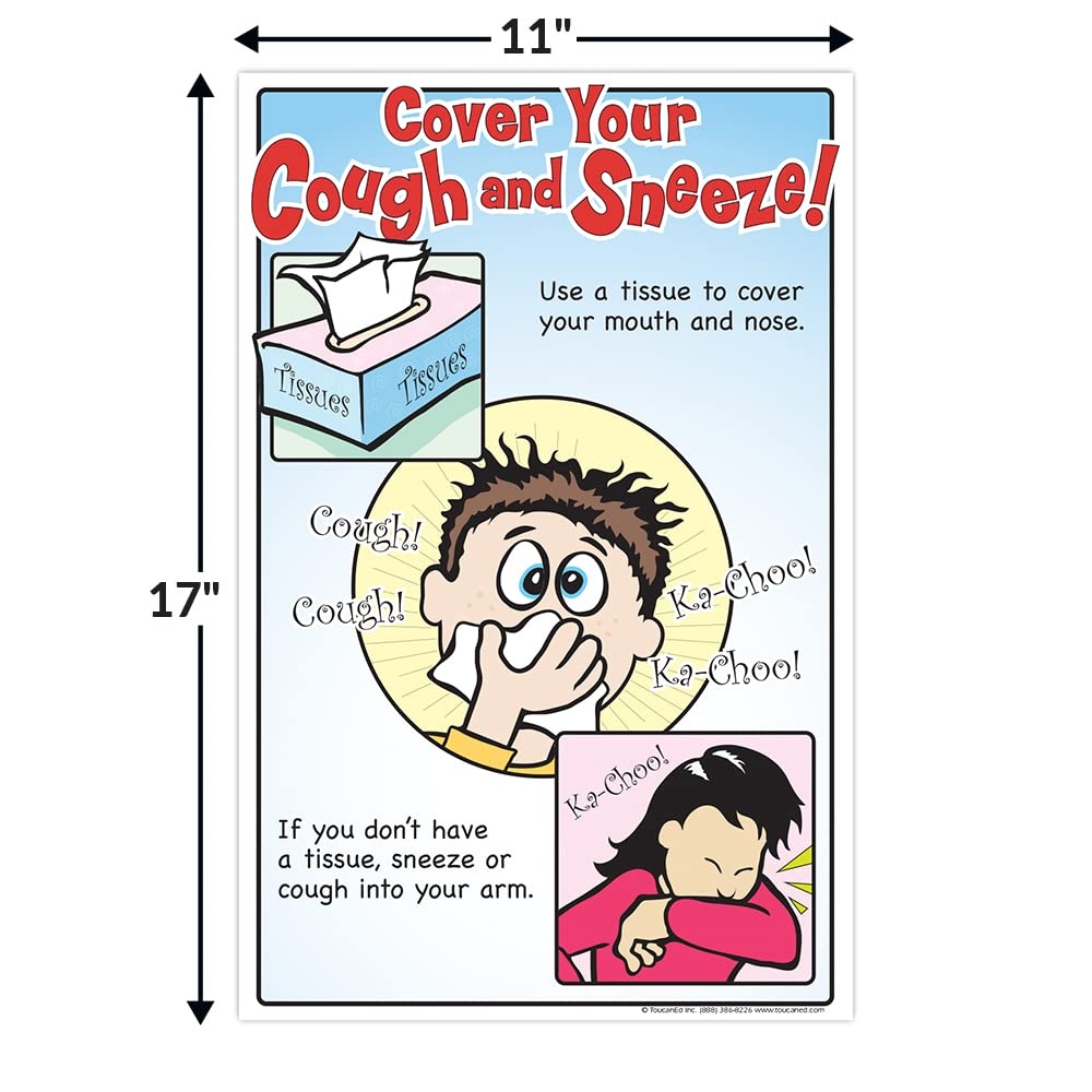 Coughing In Arm Cartoon