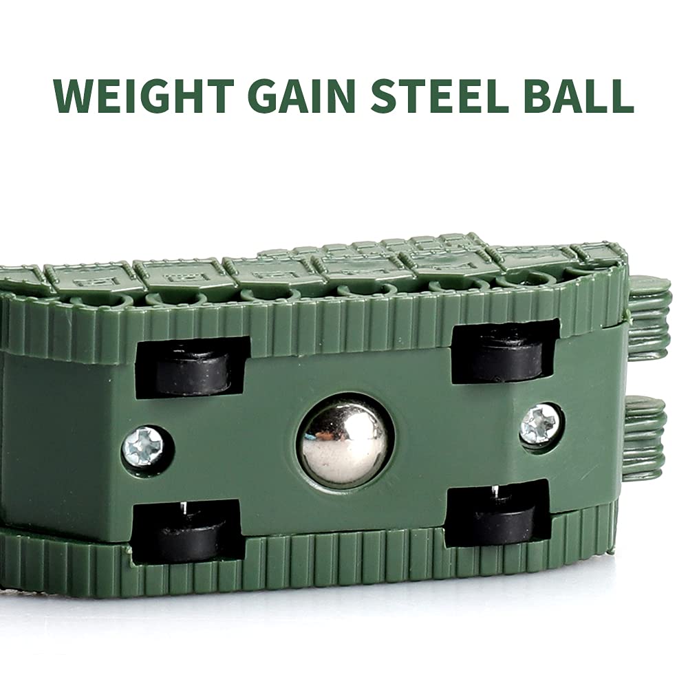 ViiKONDO 16Pcs Green and Desert Army Battle Tanks Play Set with 11pc ...