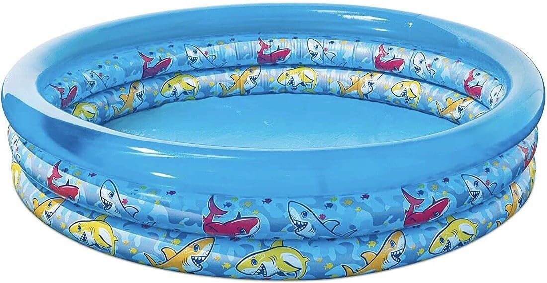 Amazon.com: Play Day BLUE 3-RING POOL : Toys & Games