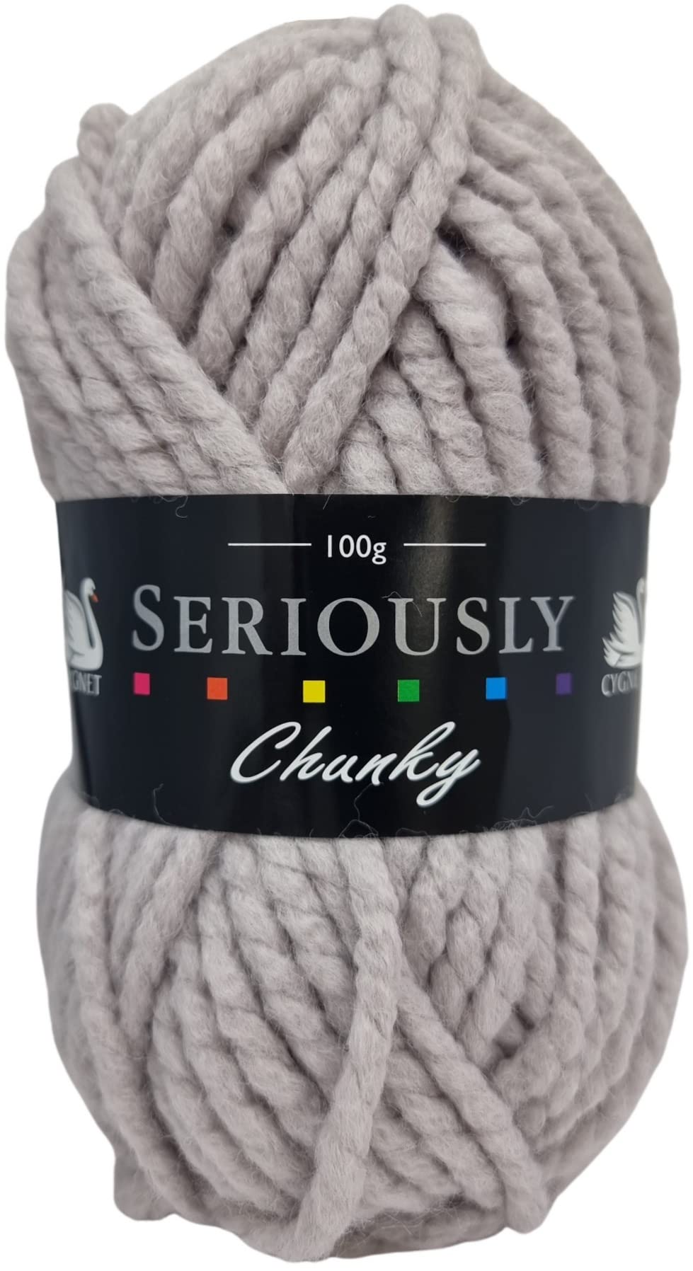 Cygnet Seriously Chunky Knitting Yarn/Wool - 100g Ball - 64 Shades ...