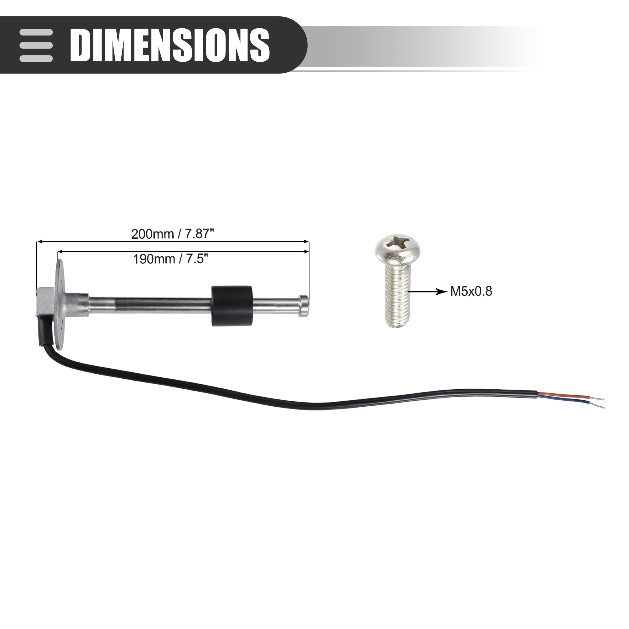 Snapklik.com : Motoforti Universal Marine Fuel Sending Unit Float ...
