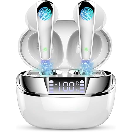 Wireless Earbuds, Bluetooth 5.3 Headphones Mini Wireless Headphones In ...
