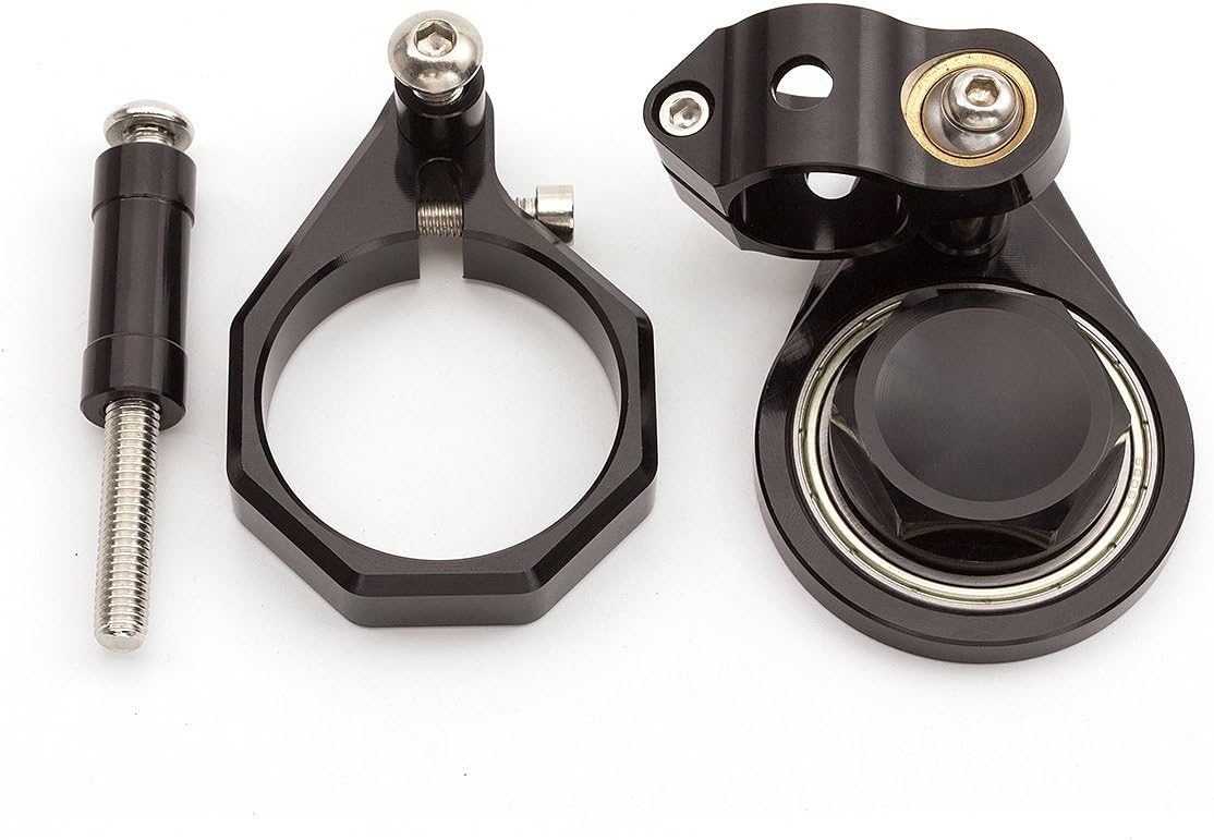 Amazon.com: FXCNC Racing Motorcycle CNC Steering Damper Stabilizer ...