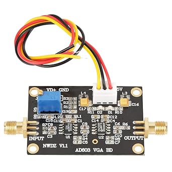 AD603 Amplifier Wideband Amplifier Module DA Control Programmable AGC Amp 90M Adjustable ...