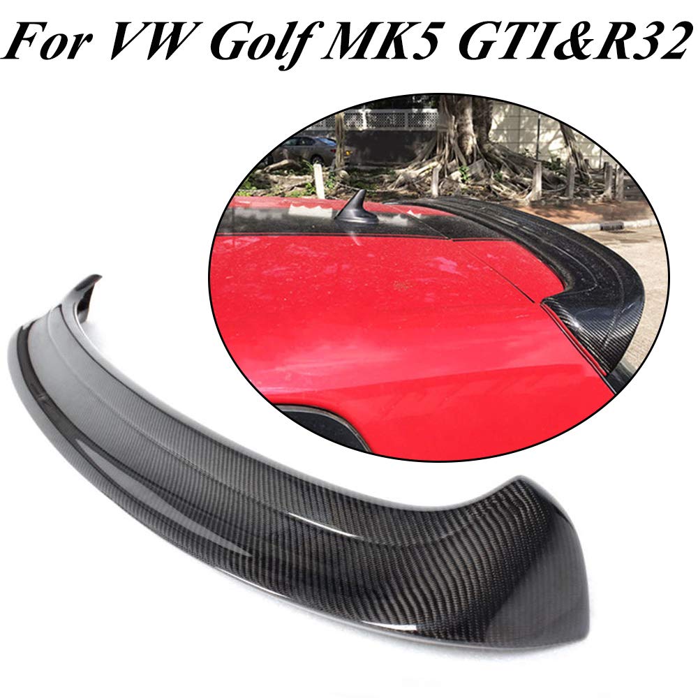 Buy JC SPORTLINE Carbon Fiber Roof Spoiler Fits for Volkswagen VW Golf ...