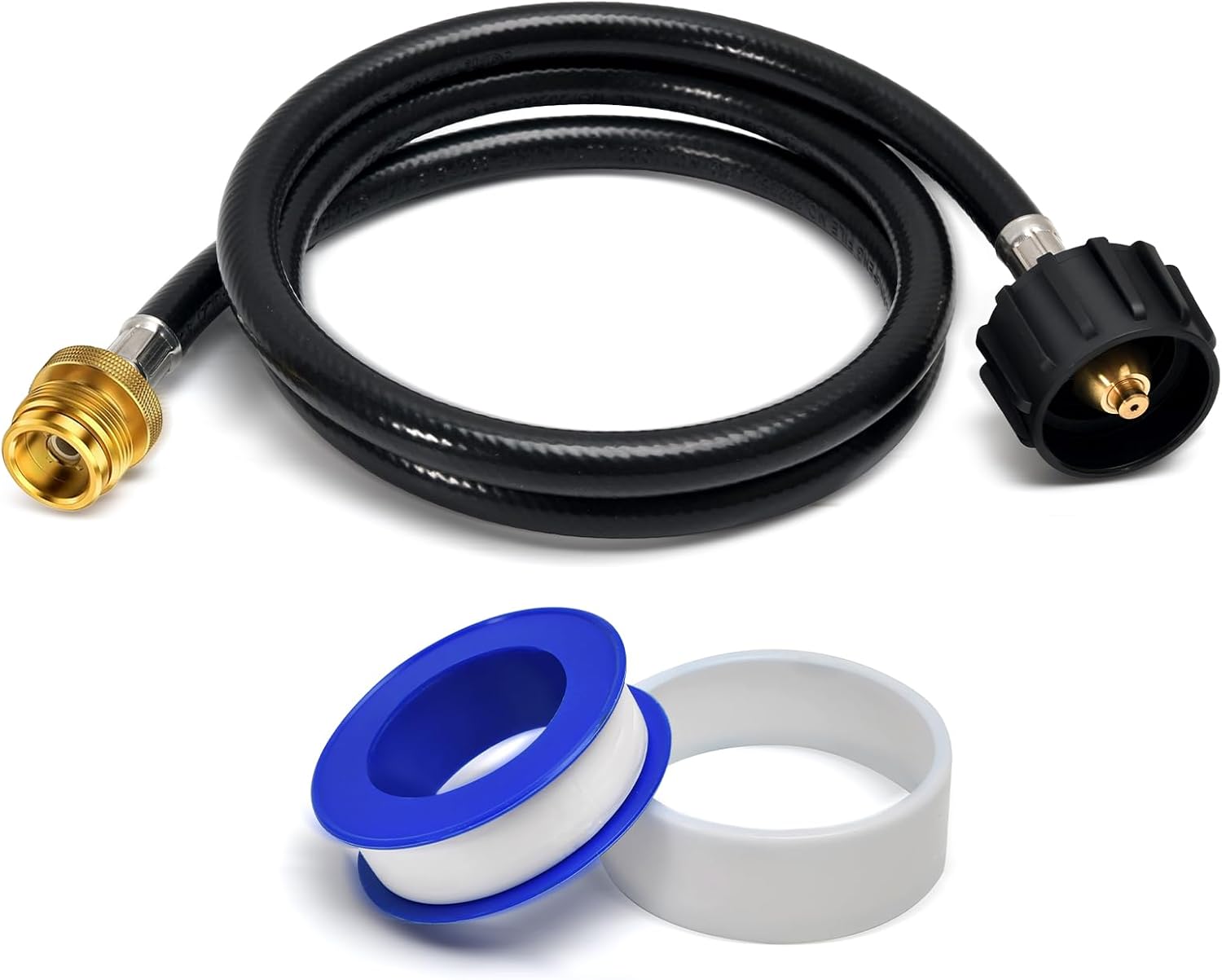 Amazon.com : ABYDA 4Ft Propane Adapter Hose 1 lb to 20 lb, Propane Tank ...