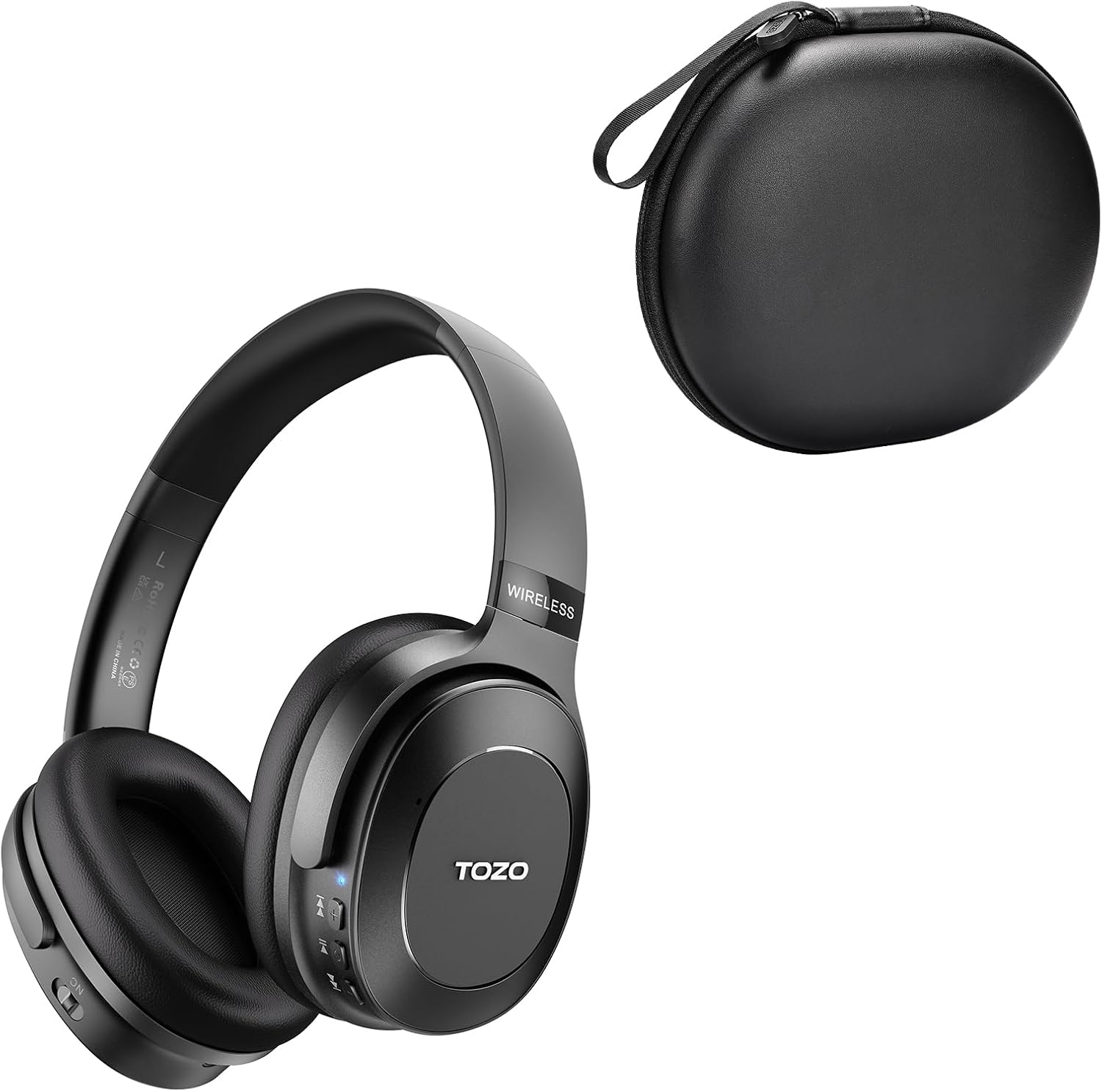 Amazon.com: TOZO Hybrid Active Noise Cancelling Headphones, Wireless ...