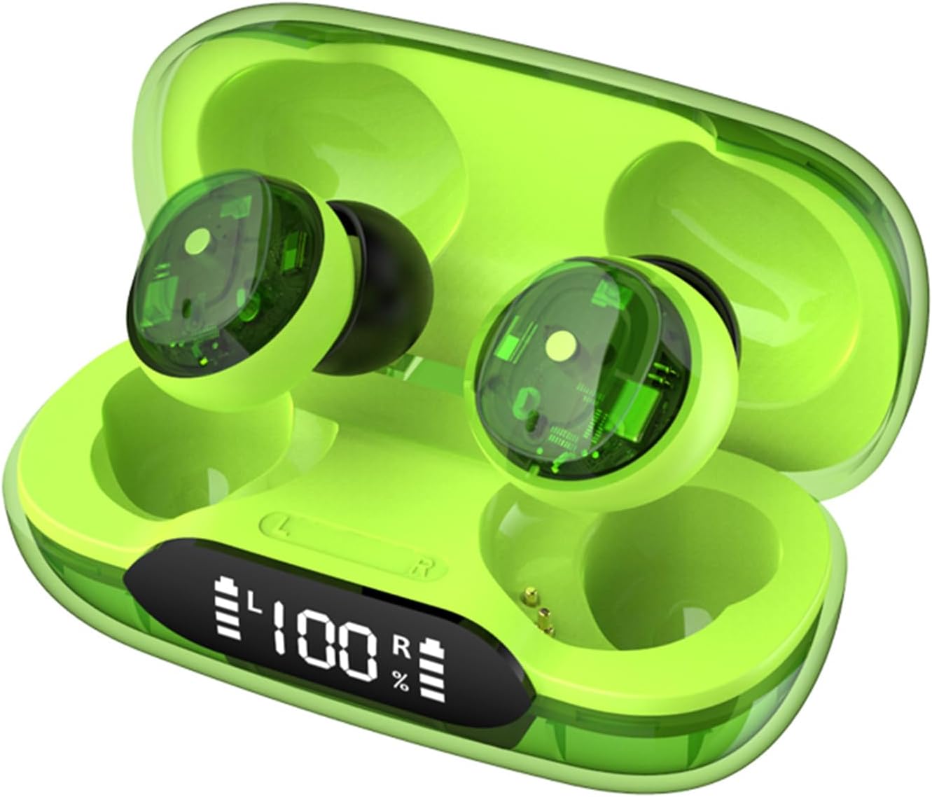 Amazon.com: Xmenha Wireless Red Small Earbuds for Small Ear Canals ...