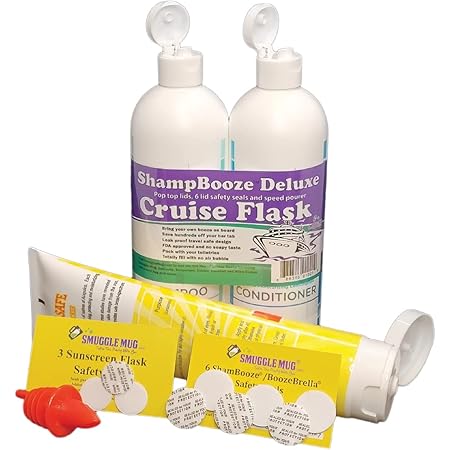 Amazon.com: Hidden Flask By Smuggle Mug | Empty Shampoo Container for ...