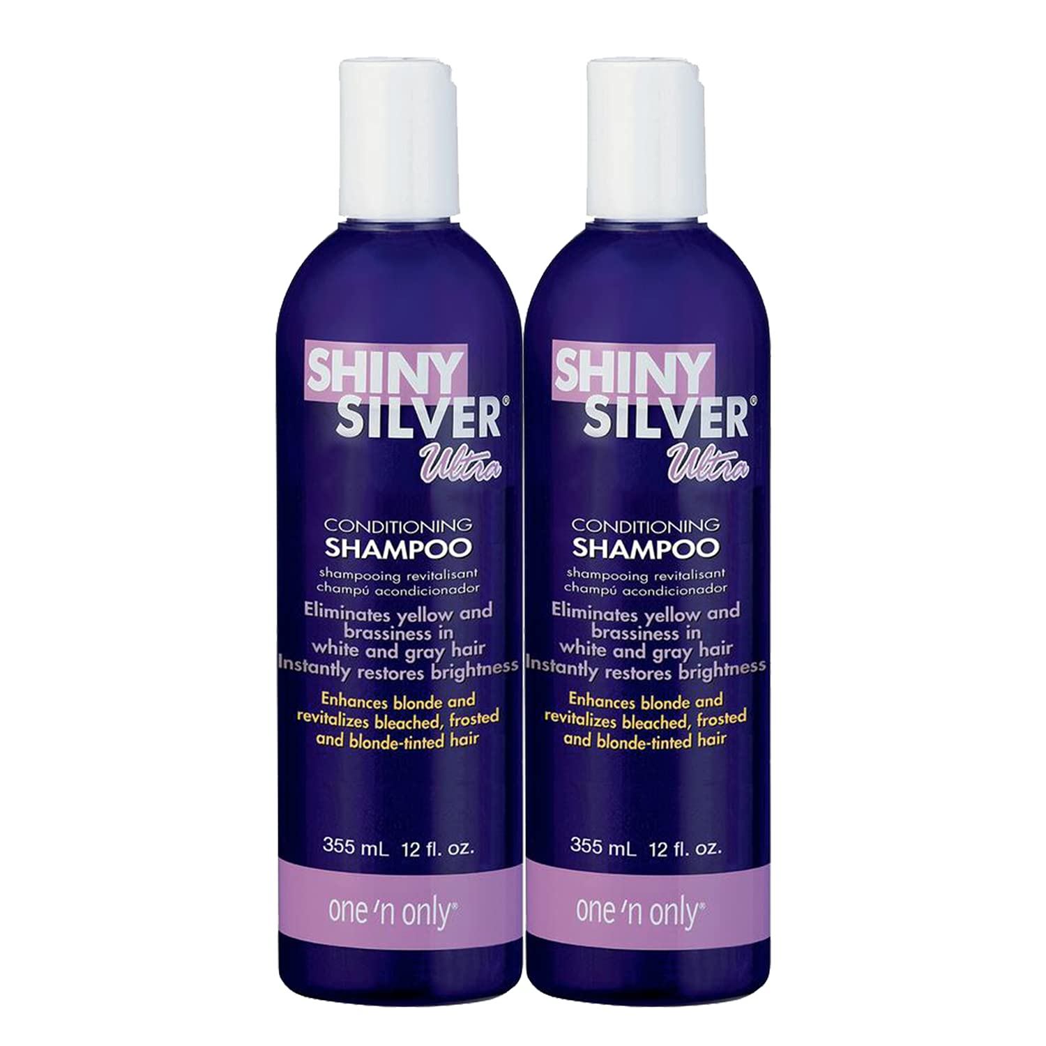 Amazon.com : Shiny Silver Shampoo Ultra Conditioning 12 Ounce (354ml ...