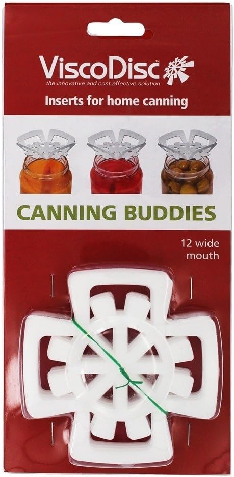 Amazon.com: ViscoDisc Canning Buddies- Wide Mouth Mason Jar Canning ...