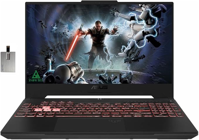 Amazon.com: ASUS 2022 TUF A15 15.6" FHD 144Hz Gaming Laptop, AMD Ryzen 7-6800H Processor, 32GB ...
