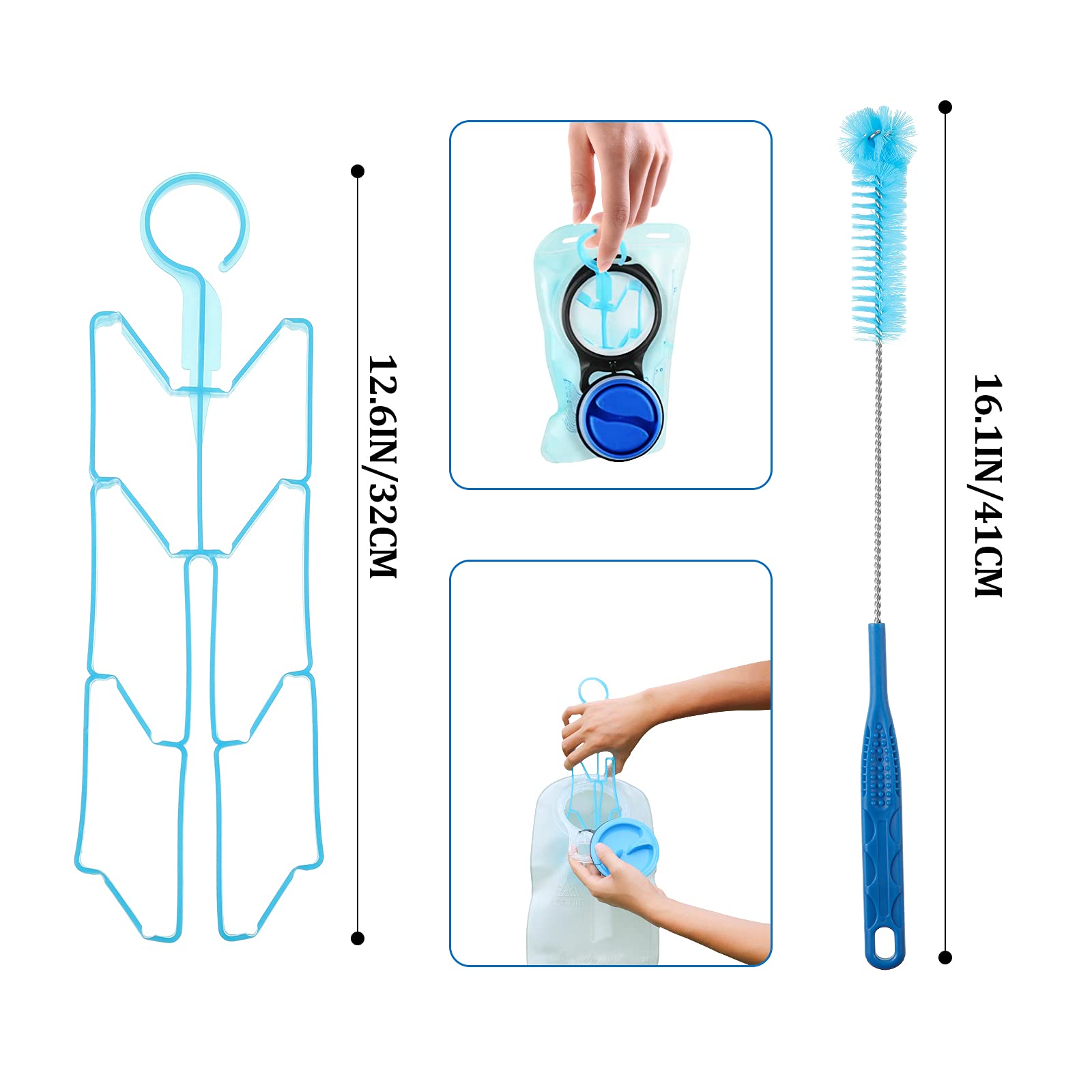 Snapklik.com : Patelai 2 Set 8 In 1 Hydration Bladder Cleaning Kit ...