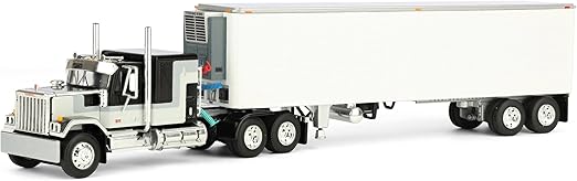 Amazon.com: First Gear DCP 1/64 Black GMC General with 60in Flattop ...