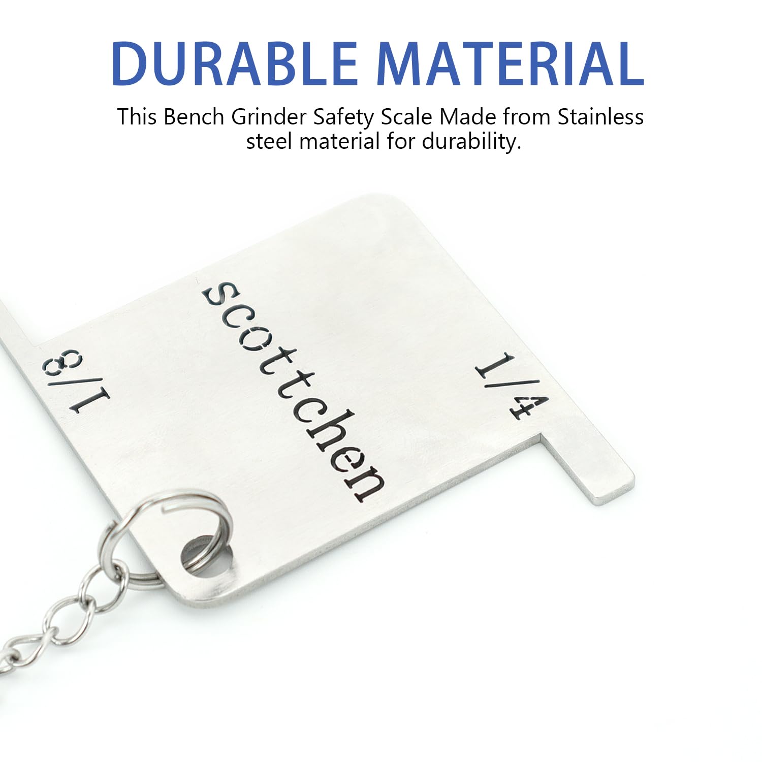 Snapklik.com : SCOTTCHEN Bench Grinder Safety Gauge, Stainless Steels ...