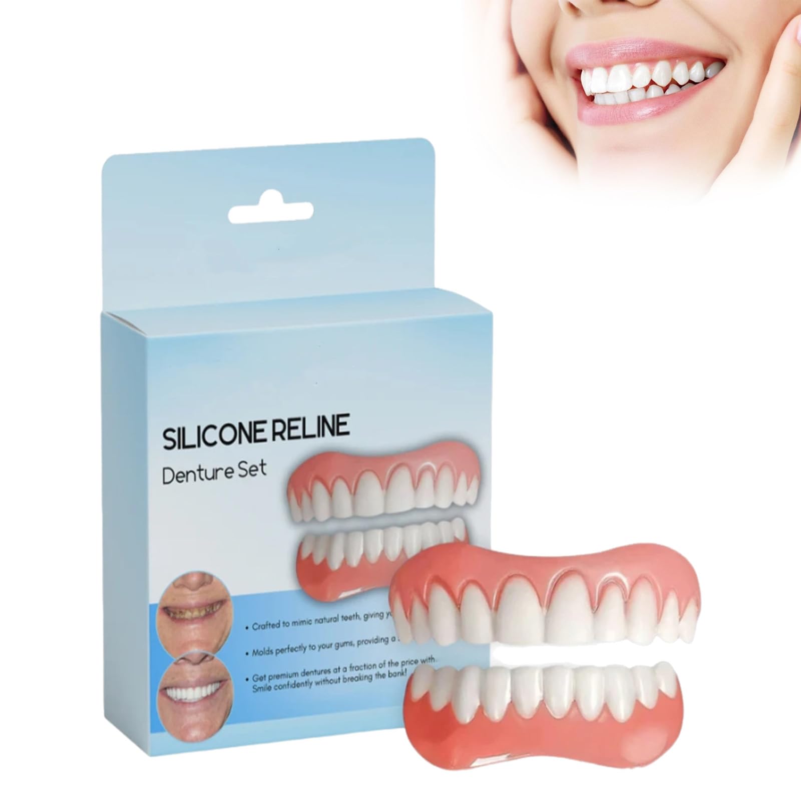 Furzero Silikon Reline Gebiss Set, Furzero Gebiss, Bikenda Silicone ...