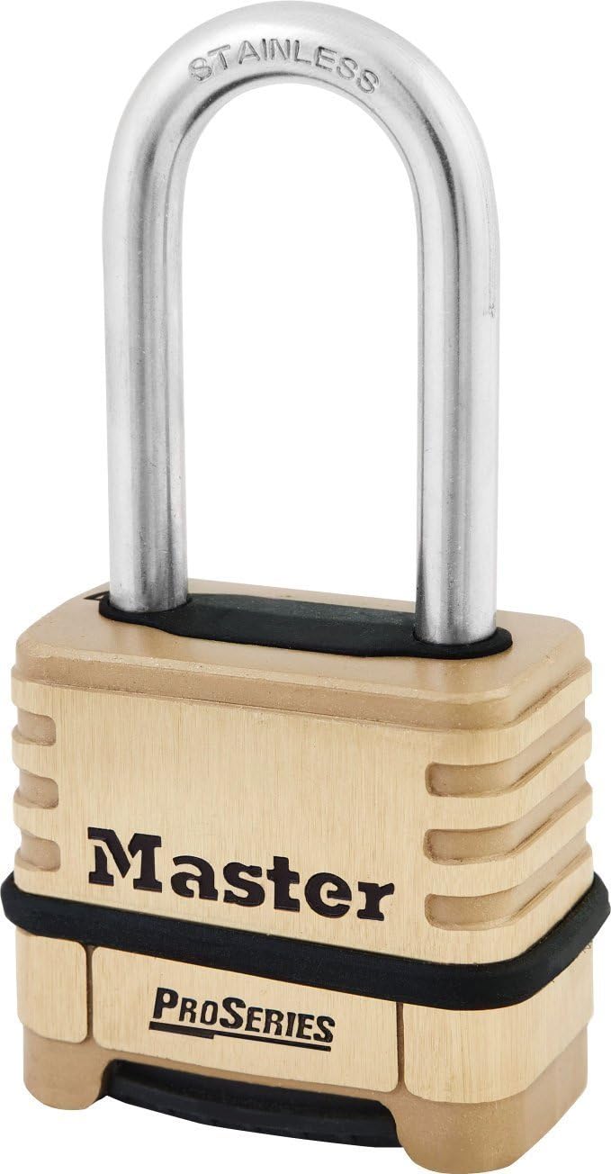 Master Lock 1175LHSS ProSeries Set Your Own Combination Lock, 2-1/4 ...