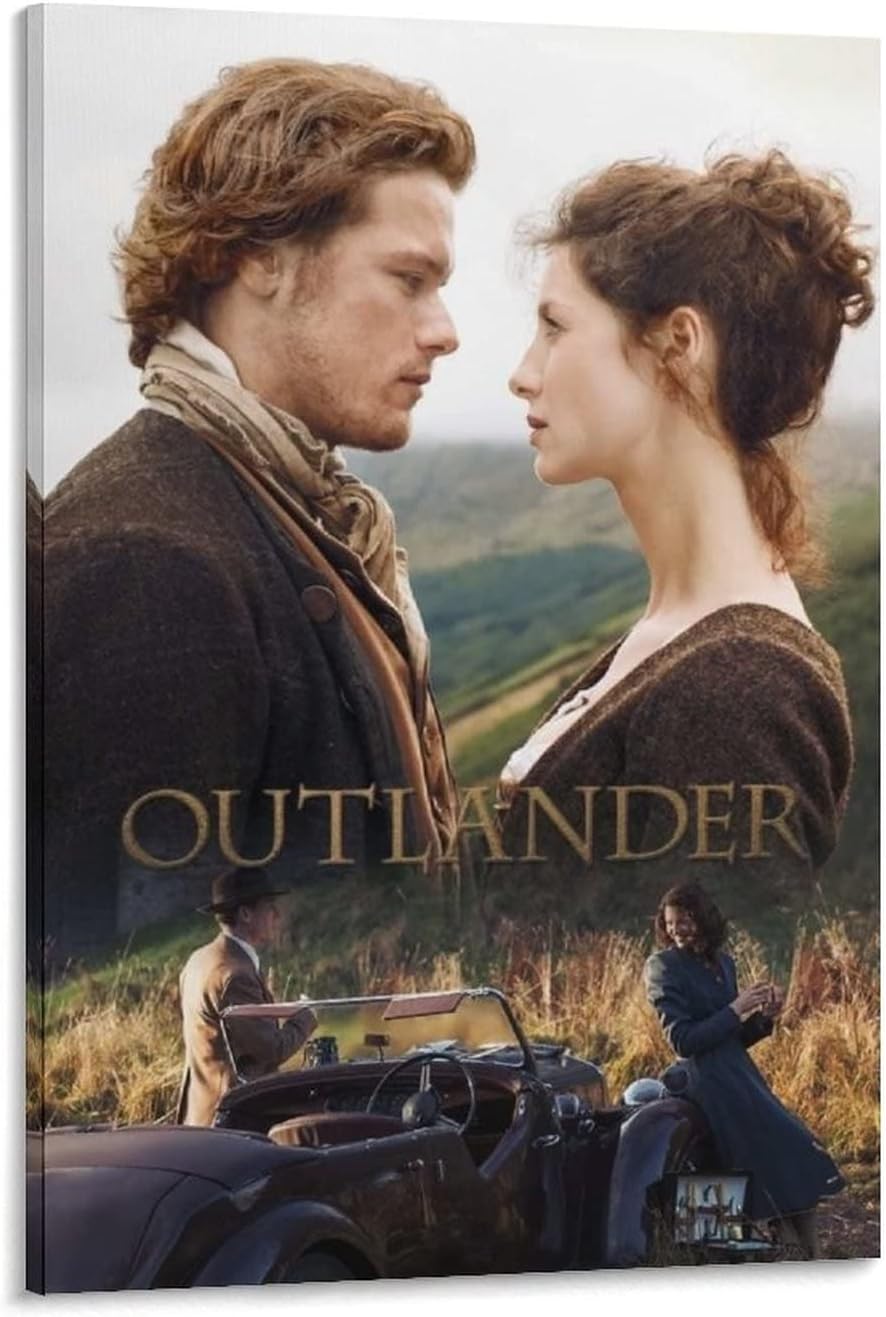 Amazon.com: Wall Posters Outlander TV Show Poster Canvas Prints (2 ...