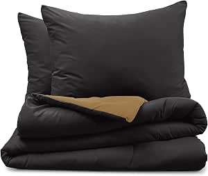 Martex 3-Piece Reversible Comforter Set – Full/Queen Comforter Set ...