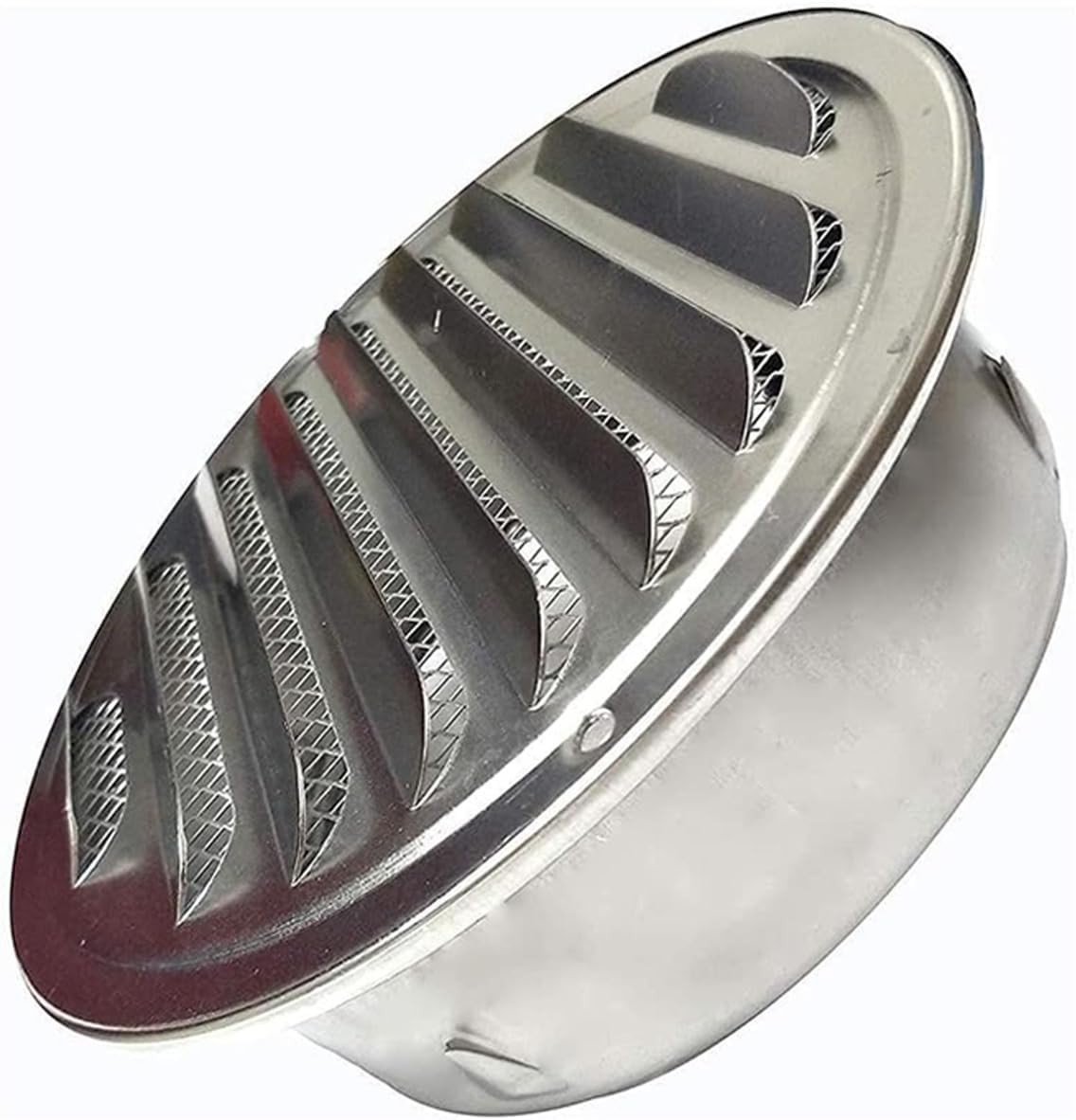 Amazon.com: Flat Ducting Ventilation Air Vent, Stainless Steel Flat Air ...