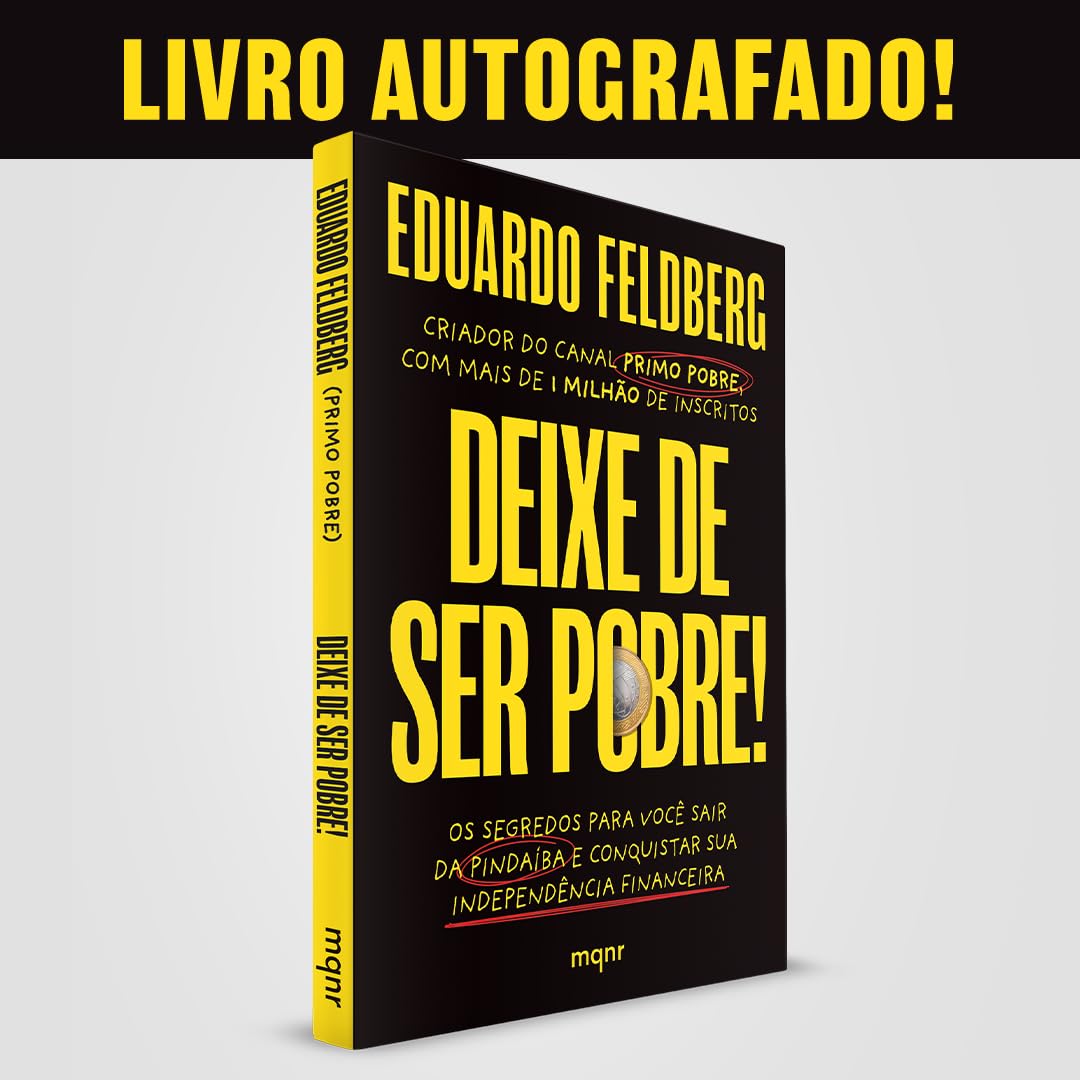 Deixe de ser pobre (Livro Autografado pelo Autor) | Amazon.com.br